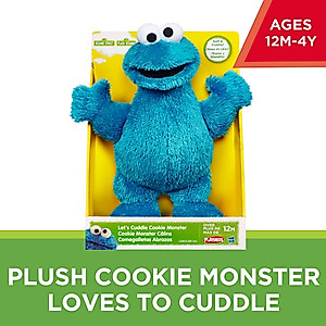 Sesame Street Playskool Let's Cuddle Cookie Monster Plush (Amazon Exclusive)