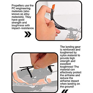 QIYHBVR Remote Control Helicopters, RC Helicopter with Altitude Hold for Adults Kids Beginners, 2.4GHz Aircraft Indoor Flying Toy, One Key Take Off/Landing for Kids Parkflyer Adult