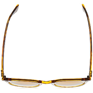 Ray-Ban RB2180 Round Sunglasses, Light Havana/Polarized Brown, 49 mm