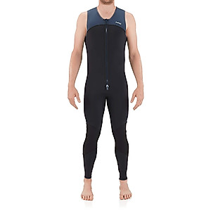 NRS Men's 2.0 Farmer John Wetsuit-Black-XXL