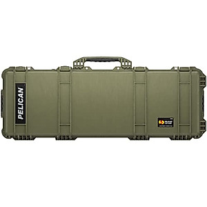 Pelican Protector 1720 Long Case - Multi-Purpose Hard Case with Foam - Tripod, Camera Equipment, Sportsmans Gun Case, Electronics Gear, and More (OD Green)
