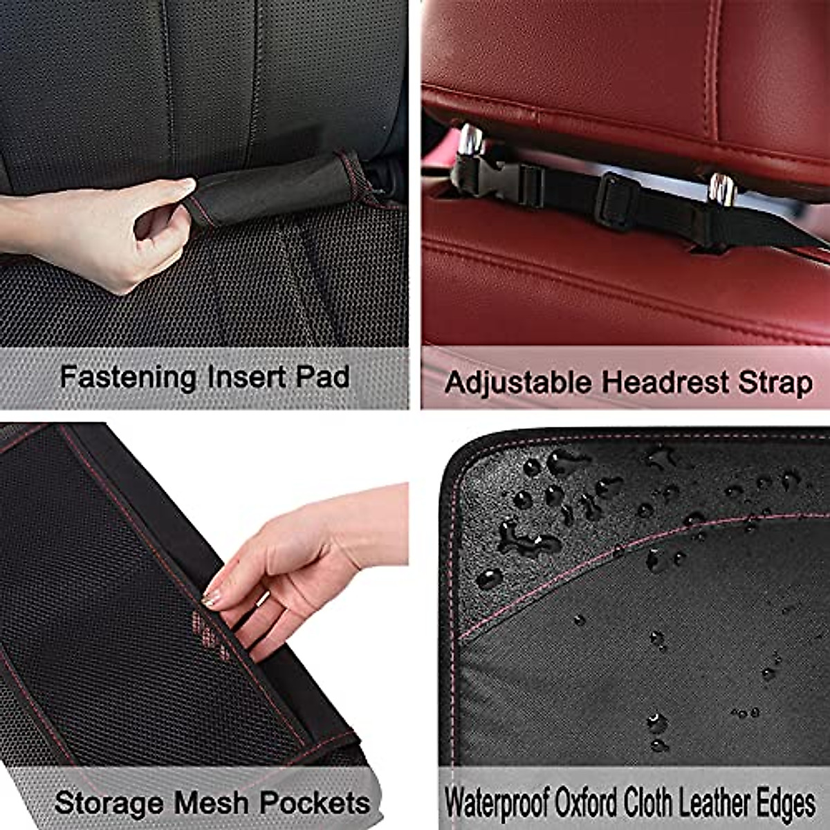 AOPHY Trunk Organizer for Car, Large Capacity Car Organizers and Storage with 2 Bags, Waterproof Backseat Hanging Organizer for SUV, Truck, MPV, Car Interior Accessories