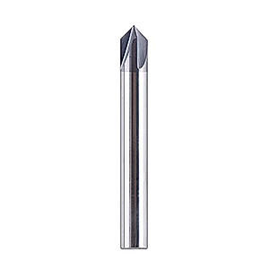 Spetool 90 Degree Carbide V Bits with Tiain Coated 4 Flutes, Chamfer End Mill for Caving V Groove and Sign