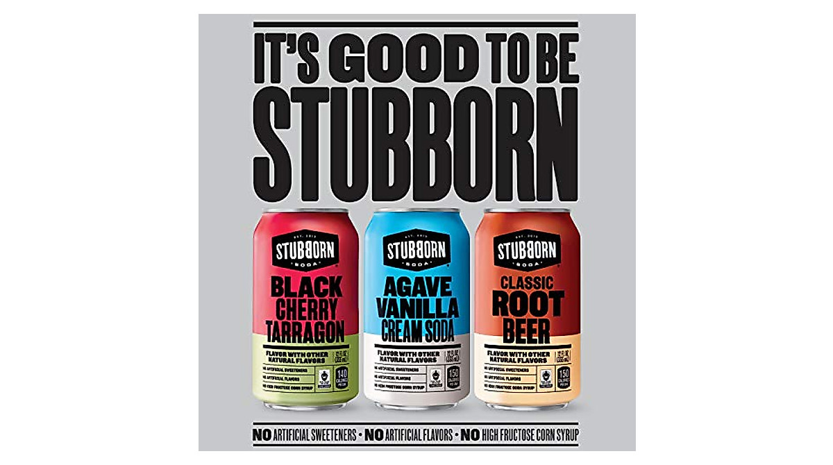 Stubborn Soda Variety Pack - 3 Flavors, 12 Cans