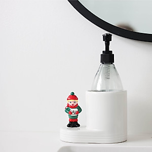 Nora Fleming FA-La-La (Caroler) - Hand-Painted Ceramic Christmas Decor - Winter Minis for The Home and Office