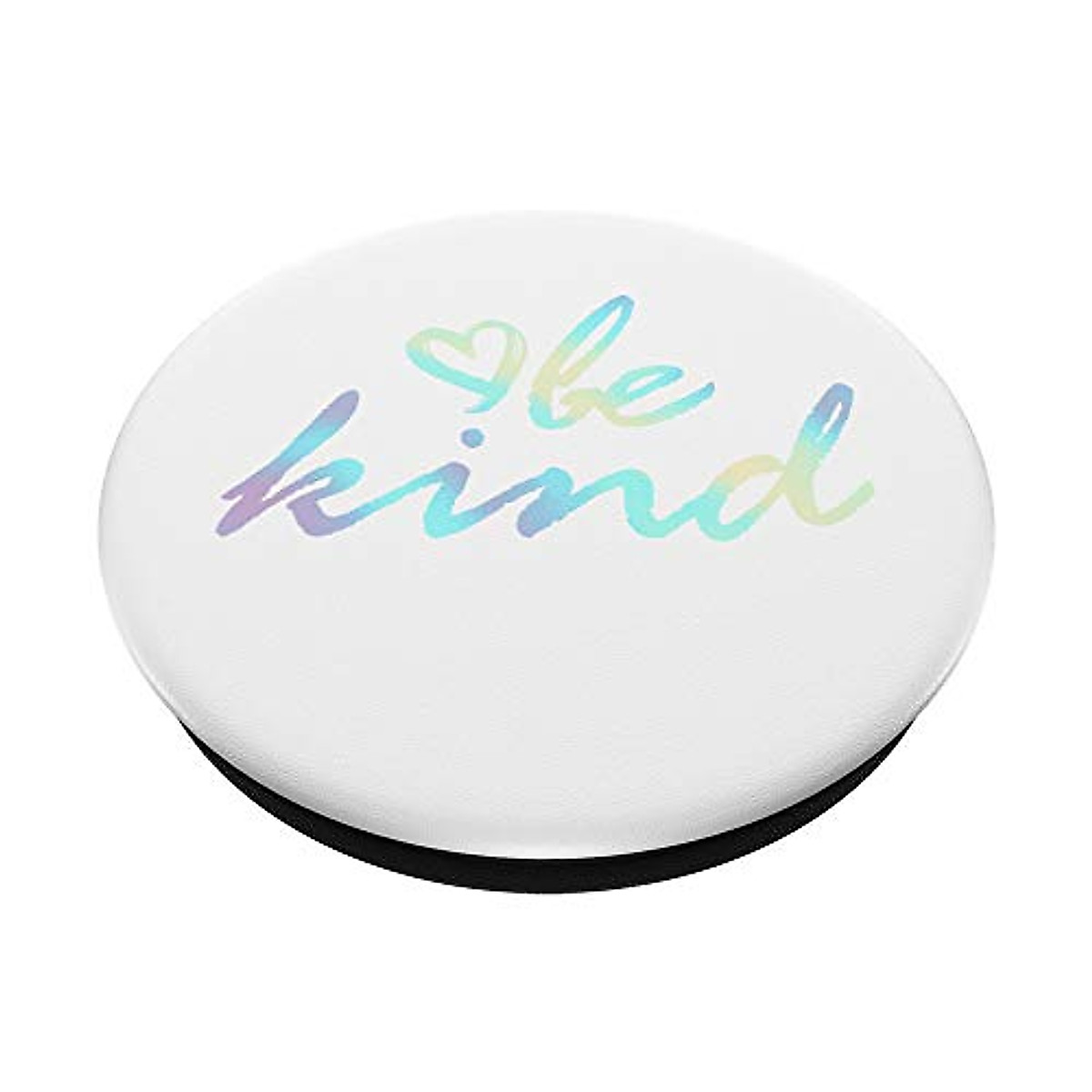 Rainbow Be Kind White PopSockets Swappable PopGrip