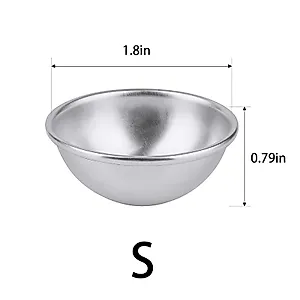 40PCS- Bath Bomb Mold Kit, 20 Set Soap Mold & Bath Bombs Press for DIY Making Supplies