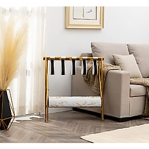 Winsihams Deluxe Luggage Rack for Guest Room - Elevate Your Travel Style and Wow Your Guests!