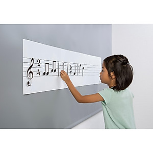 Miniland 94120 Pentagram Board & Notes,Black/White