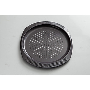 SAVEUR SELECTS Pizza and Fluted Tube Pan Bakeware Set, Non-stick, Warp-resistant Carbon Steel, Dishwasher Safe, Artisan Series