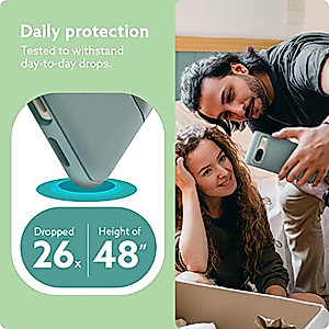 Caseology Parallax [Military Grade Drop Tested] Designed for Google Pixel 7 Case (2022) - Sage Green