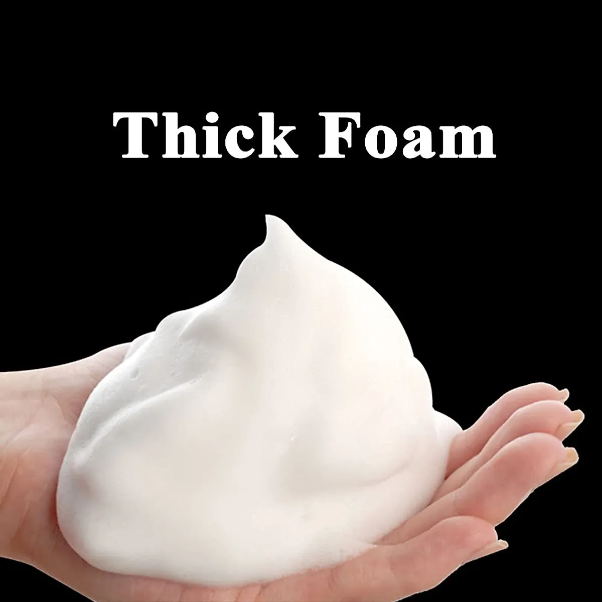 Beoncall Foaming Dispenser Bottle 7oz Transparent Empty Spray Bottles 2Pcs Plastic Foam Pump Bottle Travel Soap Bottle Portable Foam Bottle (200ml)