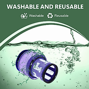 V11 animal Filters for Dyson Cyclone Series, Dyson V11 Torque Drive V11 Animal V11 Complete V11 Extra V15 Detect Vacuums, Compare to Part 970013-02