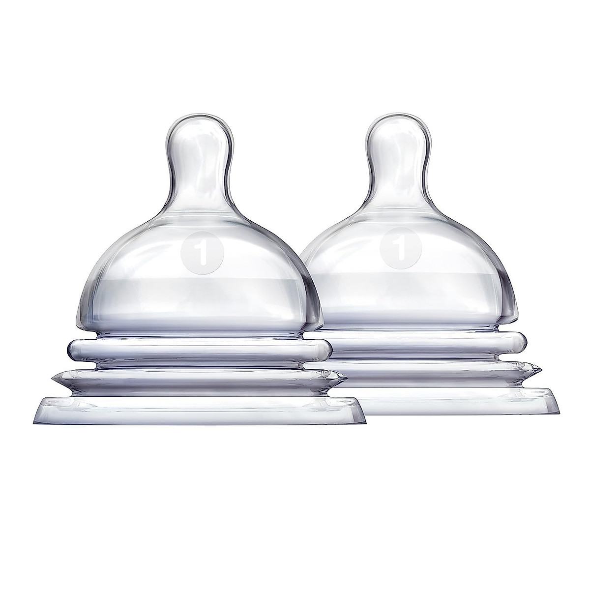 Munchkin Latch Stage 1 Nipple, 0 Plus Months, 2 Count