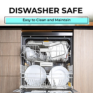 Razab 1860ML (8 Cups/ 63 Oz) Glass Food Storage Container - LID Only