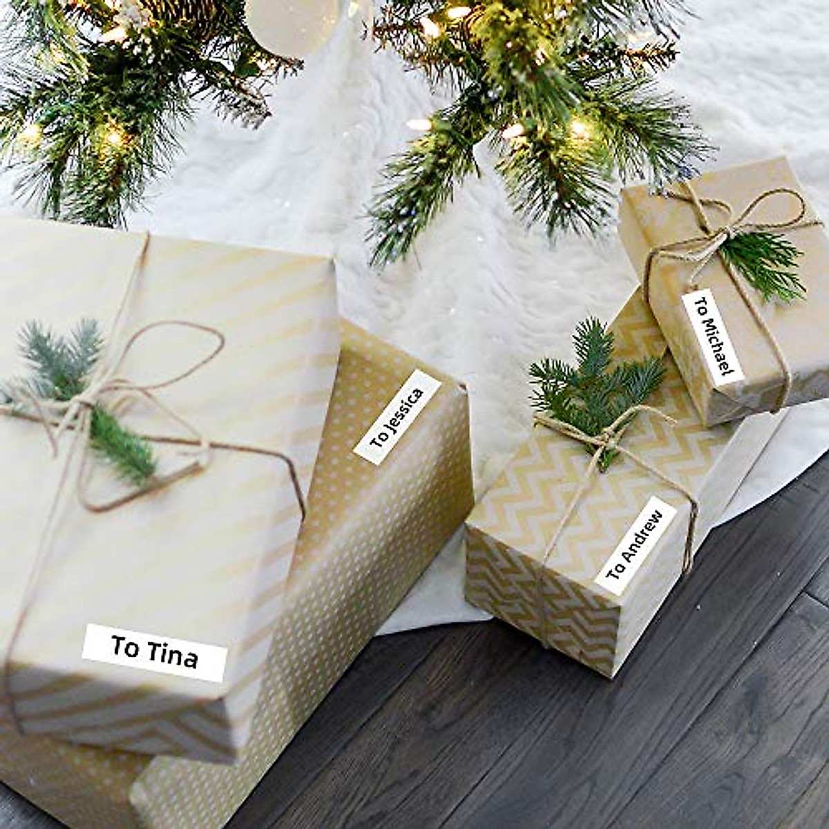 Fimax Compatible Label Tape Replacement for Brother P-Touch M Tape M231 MK231 MK-231 12mm 0.47 Inch to use with Brother P-Touch PT-M95, PT-90, PT-70, PT-65, PT-85, Black on White, 26.2 Feet, 7-Pack