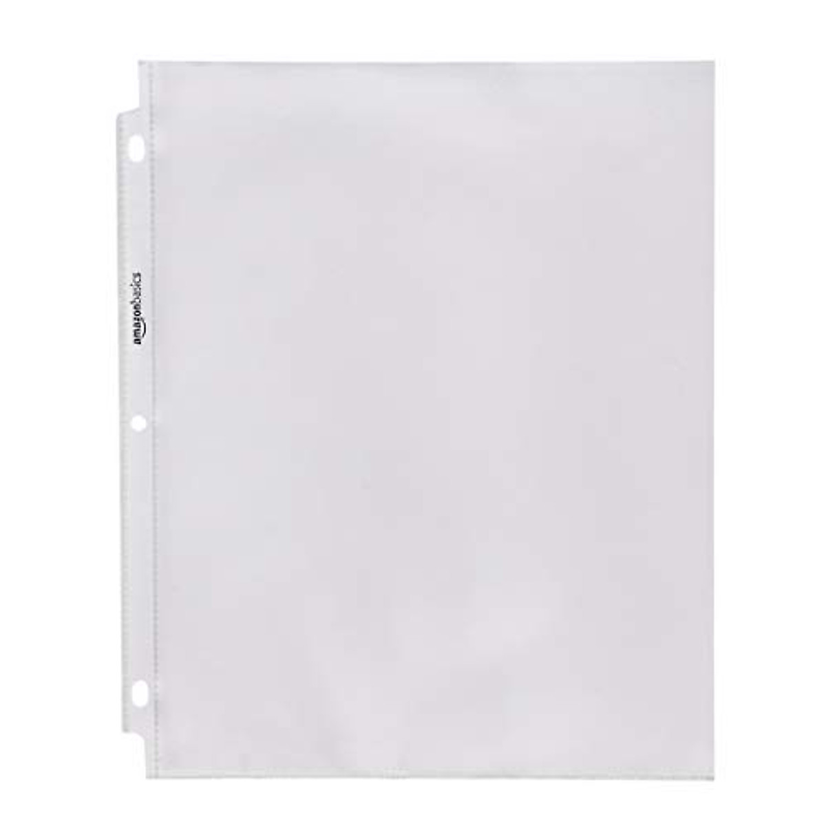 Amazon Basics Sheet Protector - Non-Glare, 100-Pack
