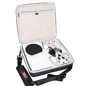 FBLFOBELI EVA Hard Storage Carrying Case for Microsoft Xbox Series S Game All-Digital Console and Xbox Wireless Controller, Protector Traveling Container, Case Only