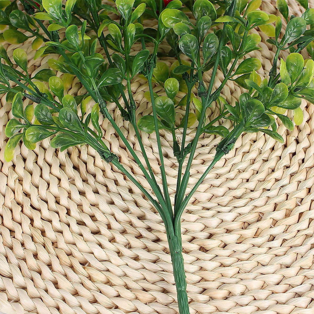 YQYAZL 6 Pack Artificial Lemon Branches, Yellow Fake Tree Plants Branch Fruit with Green Leaves for Vase Home Party Garden Decor, 211029XU01-lj6-10587-1849271821, Yellow+Green, 36cm/14.2inch1