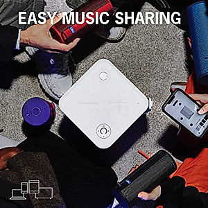 Ultimate Ears Hyperboom Portable & Home Wireless Bluetooth Loud Speaker, Big Bass, 24 Hour Battery, Water Resistant IPX4, 150 Ft Wireless Range with Signature Series Shockproof Water Resistant Case