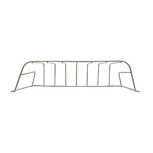 Spectrum Diversified Ashley Cabinet & Wall-Mounted Board & Bakeware Holder, Cookie Sheet Cutting Board Organizer for Cabinet, Baking Accessory Storage & Organization, Satin Nickel