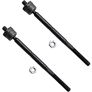 Detroit Axle - 4WD Front Outer Tie Rods for 2004-2008 F-150 Lincoln Mark LT, 4 Inner & Outer Tie Rods, 2 Boots, 2005 2006 2007 Replacement