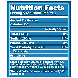 Gatorade Thirst Quencher, Orange, 20 Fl Oz (pack of 8)