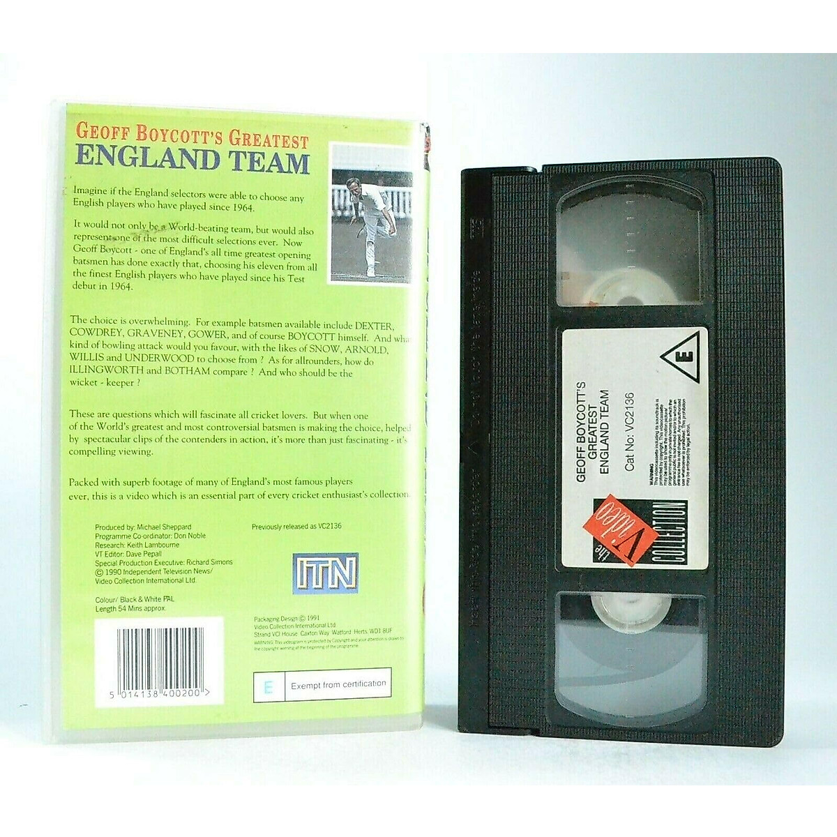 Geoff Boycott's Greatest England Team [1990] [VHS]