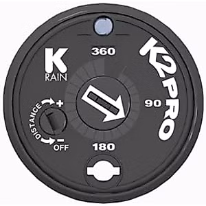 K Rain K2 Pro 3/4" Gear Drive Rotor 5" Pop-Up| 18' - 40' Spray Distance, 40° - 360° Arc Spray Pattern with Full-Circle Gear Driven Rotor | Includes Install Kit (4 Pack)