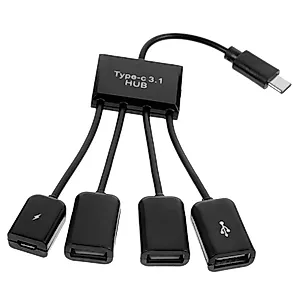 Hemobllo 1 Set Laptop Port Hubs Keybar Adaptador Universal LAN Port Hubs USB Hub Blackets Hub Hub Noire U Disk USB Drive Hub Converter Cable Keypad Extender USB Splitter Cell Phone Adapter