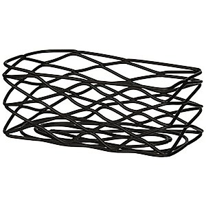 American Metalcraft BNSB3 Baskets, 4.5" Length x 2.25" Width, Black