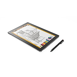 Lenovo IdeaPad Miix 510, 12.2-Inch Windows Laptop, 2 in 1 Laptop, (Intel Core i5, 2.3 GHz, 8 GB DDR4 RAM, 256 GB, Windows 10), Black, 80U10068US