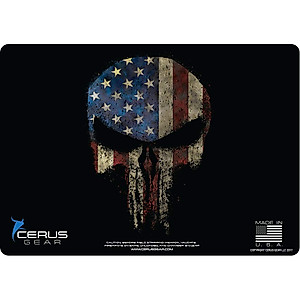 EDOG The Reaper CERUS Gear Angel of Death Promat Heavy Duty Pistol Cleaning 12x17 Padded Gun-Work Surface Protector Mat Solvent & Oil Resistant