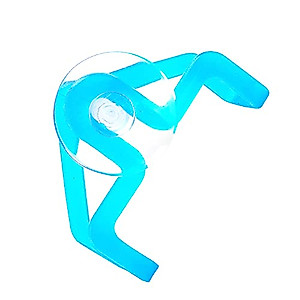 PULABO DurableSponge Holder, Kitchen Sink Caddy Suction Cup Holder for Sponges, Soap, Scrubbers, Cleaning Brush Blue