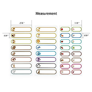 Baby Bottle Labels for Daycare, School, Self-Laminating Waterproof Write-On Name Stickers, Pack of 64