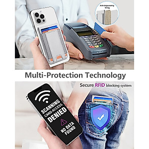 2-in-1 Magsafe Wallet, Up-grade with iPhone Wallet and Adjustable Stand, Open ID Window, Magnetic Wallet for iPhone 15/14 Pro Max/14 Pro/14/14 Plus/13/12 Series, 9 Cards Holder, Vegan Leather, Gray