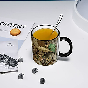 Augenstern Ceramic Coffee Mug Camo Deer Camouflage Hunting Novelty Tea Cup