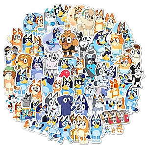 52PC Cute Cartoon Stickers Vinyl Waterproof Decals Party Favors for Kids Cute Kawaii Stickers for Water Bottles Bikes Luggage Computer Skateboard Car Motorcycle
