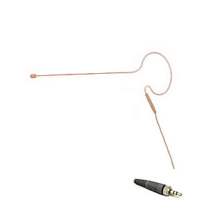 Av Jefes AVL630T-35LS Tan Color Mini Headset Microphone for Sennheiser