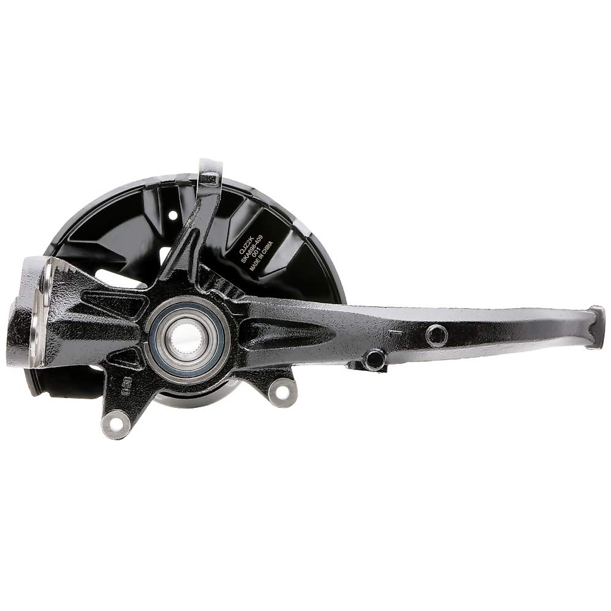 [1-Pack] 698-409 Front Left (Driver) Side Wheel Hub Bearing Steering Knuckle Assembly Kit Compatible with 2006-2012 Ford Fusion, [Lincoln] 2007-2012 MKZ, 2006 Zephyr, 2006-2011 Mercury Milan