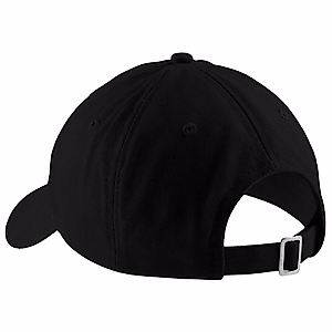 Trendy Apparel Shop Milf Embroidered Soft Cotton Low Profile Dad Hat Baseball Cap - Black