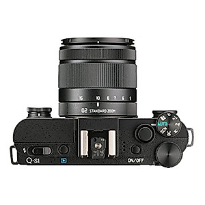 Pentax PENTAX Q-S1 02 Zoom Kit (Black) 12.4MP Mirrorless Digital Camera with 3-Inch LCD (Black)