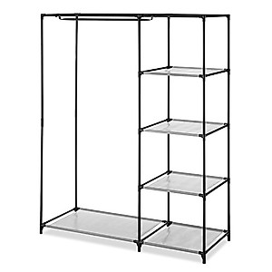 Whitmor Spacemaker Wardrobe with 5 Shelves
