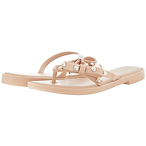 Melissa Shoes Flip Flop Slim II AD Beige 7 M