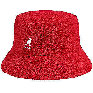 Kangol Bermuda Bucket Hat - Scarlet/XL Scarlet, X-Large
