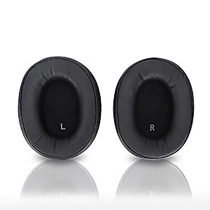 Earphone Ear Pads, 2pcs Headphone Cushion Sponge Ear Cushion Replacement for ATH-SR9 ATH-DSR9BT ATH-WS990BT Headset Low Noise Ear Pads
