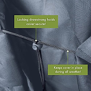 Cuisinart CGWM-040 Heavy-Duty 4-5 Burner, Gas Grill Cover, 60", Black