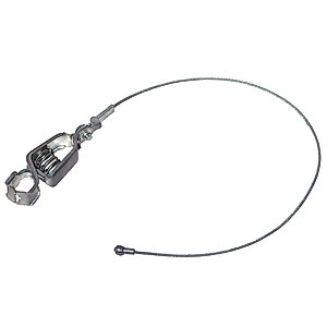 Quantum Storage Systems ESD-DC Drag Chain for Wire Shelving Units, Conductive Application, 5" Width x 5" Length x 5" Height