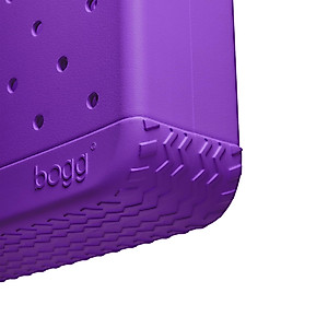 BOGG BAG - Medium Tote Bag - Houston We Have a Purple - 15in L x 5in W x 12.5in H - Lightweight, Washable, Durable - All Purpose EVA - for Beach, Pool, Boat, Work, Sports