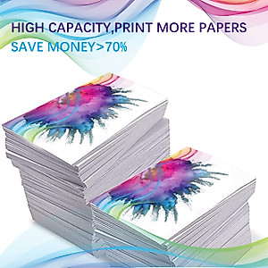 Ubinki Remanufactured HP 67XL Black/Tri-Color Ink Cartridge Replacement for HP 67 Ink 67 XL for HP Envy 6000 6455e Envy Pro 6455 6458 6475 DeskJet 1255 2752e 2755 4100 4110 4152e 4155e Printer